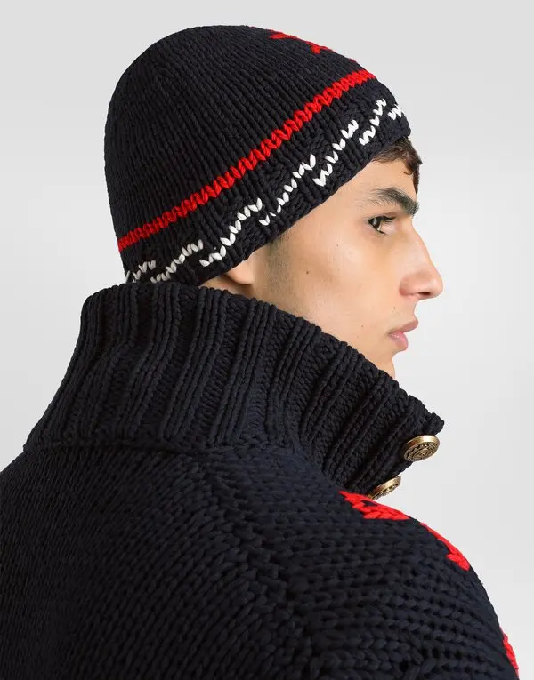 Dolce & Gabbana Cotton Intarsia Cardigan