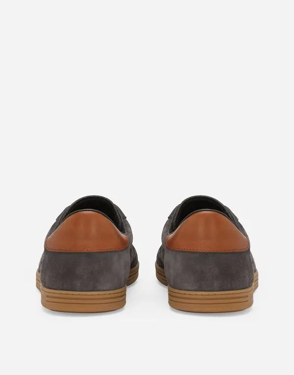 Dolce & Gabbana Suede Saint Tropez Sneakers
