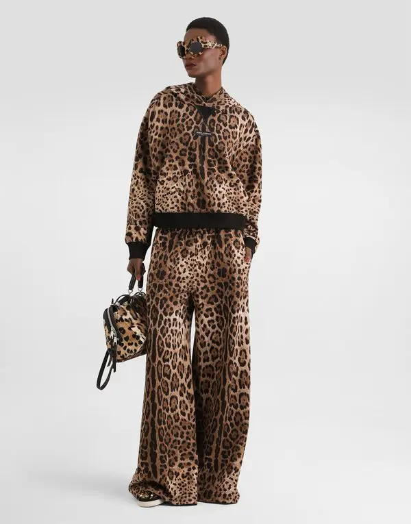 Dolce & Gabbana Leo- Cotton Hooded Sweatshirt