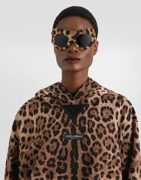 Dolce & Gabbana Leo- Cotton Hooded Sweatshirt
