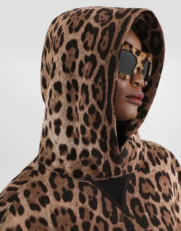 Dolce & Gabbana Leo- Cotton Hooded Sweatshirt