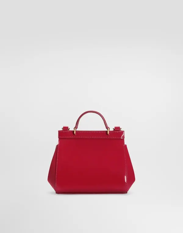 Dolce & Gabbana Sicily Patent Leather Handbag
