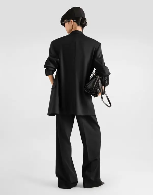 Dolce & Gabbana Wool Gabardine Trousers