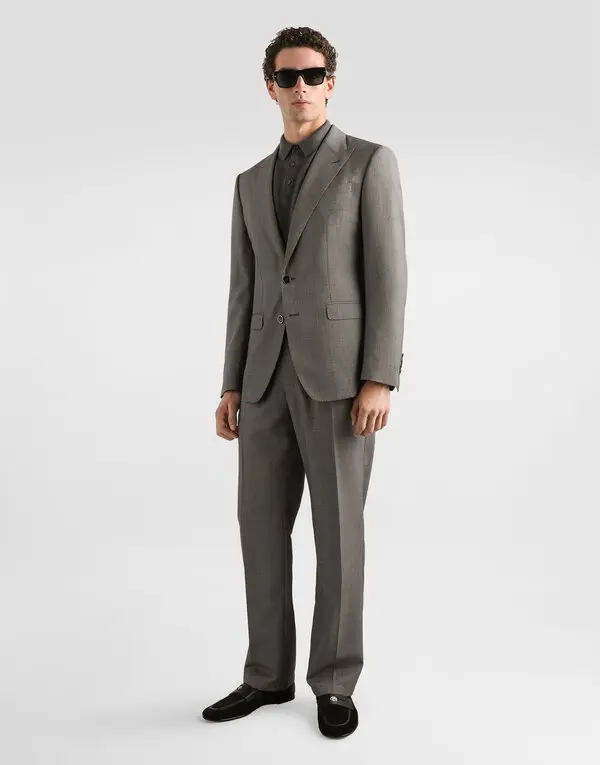 Dolce & Gabbana Virgin Wool Polo Shirt