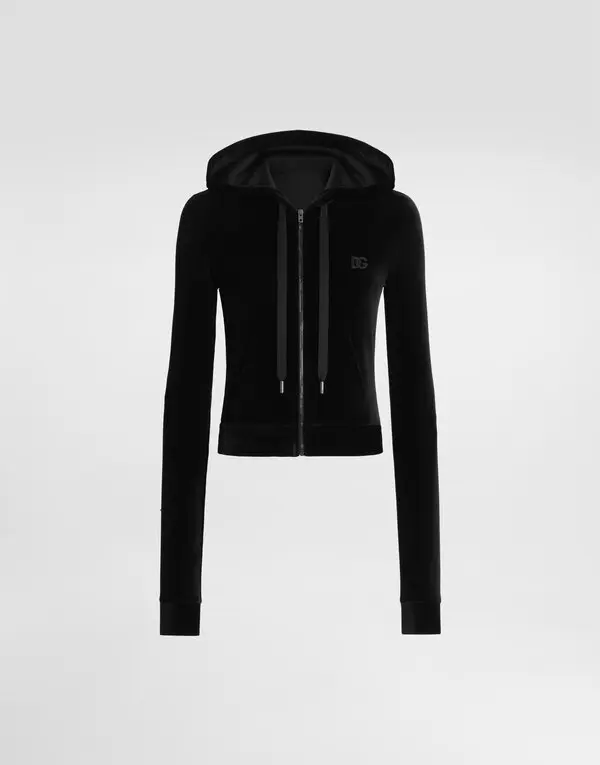 Dolce & Gabbana Chenille Hooded Sweatshirt