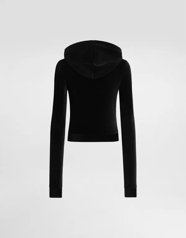 Dolce & Gabbana Chenille Hooded Sweatshirt