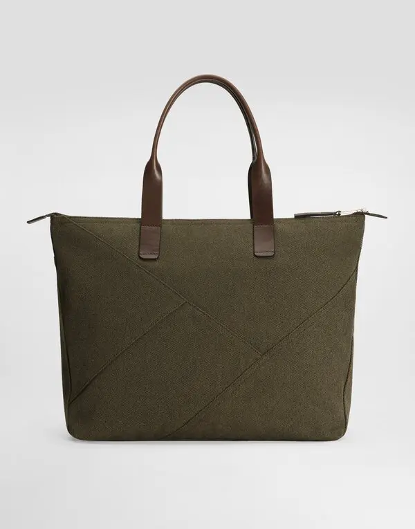 Dolce & Gabbana Adamo Patchwork Shopping Bag