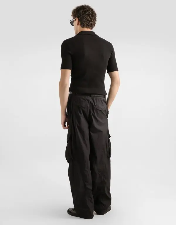 Dolce & Gabbana Cotton Interlock Polo T-shirt