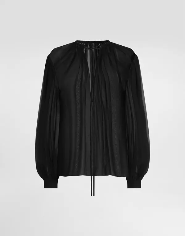 Dolce & Gabbana Silk Chiffon Blouse