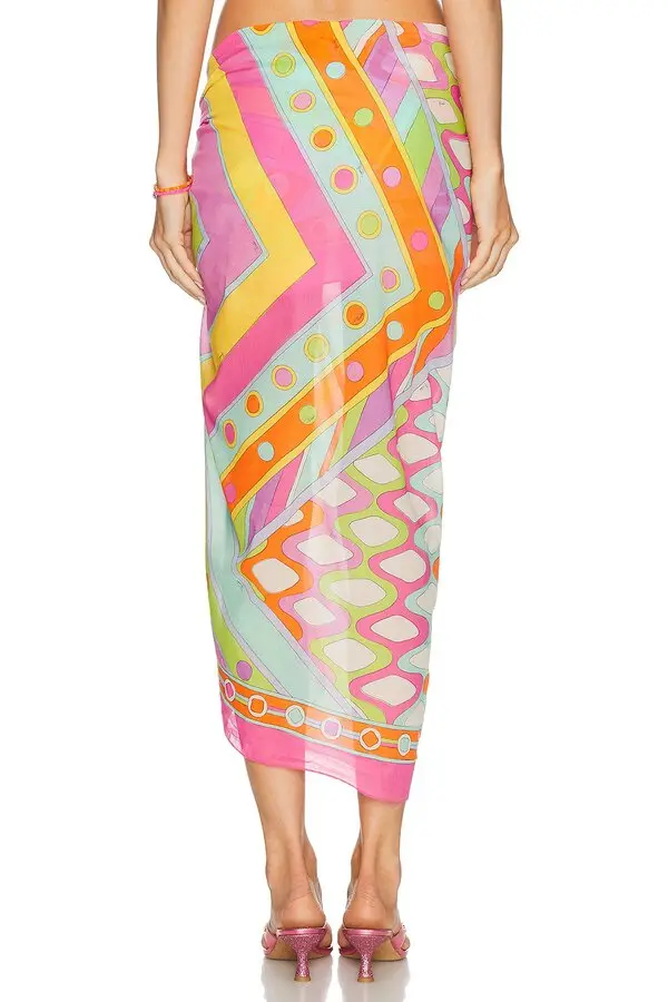 Emilio Pucci Cotton Pareo - Multicolor