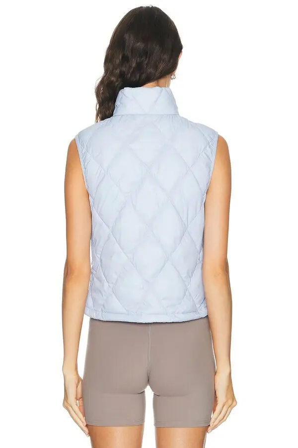 Burberry Cheswick Vest In Blue