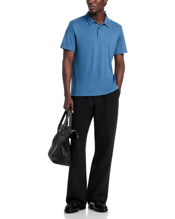 Theory Bron Anemone Jersey Polo Shirt - Bering