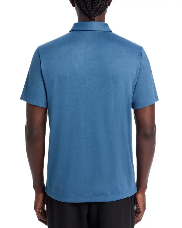 Theory Bron Anemone Jersey Polo Shirt - Bering