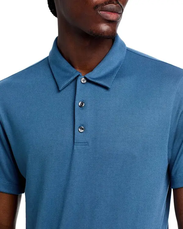 Theory Bron Anemone Jersey Polo Shirt - Bering