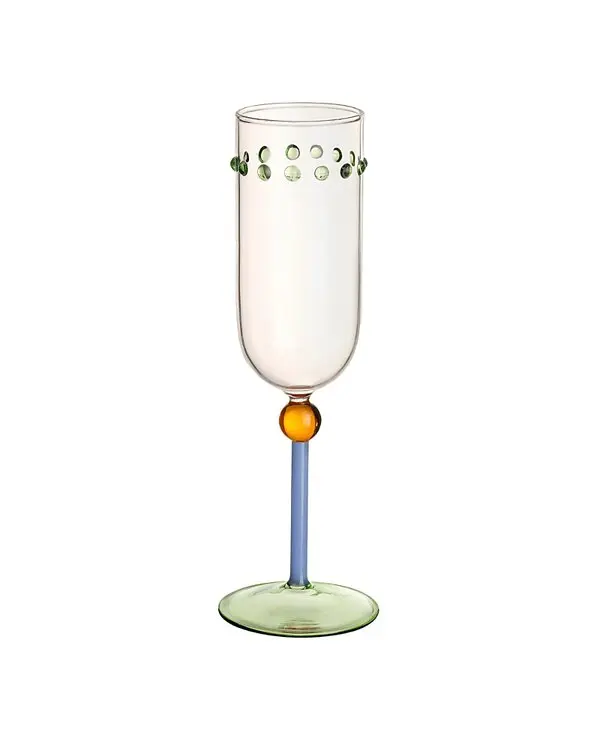 ZSA ZSA ZSU Henan Borosilicate Glass Champagne Glass, 8 Oz