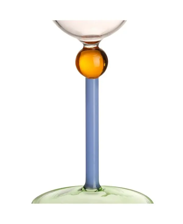 ZSA ZSA ZSU Henan Borosilicate Glass Champagne Glass, 8 Oz