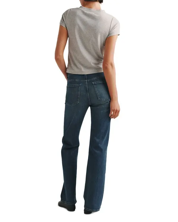 DL1961 Shrunken V Neck Tee