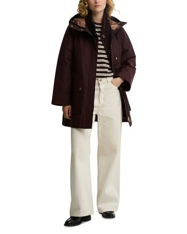 Barbour Rotsea Waterproof Jacket - Fig/muted