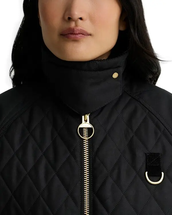 Barbour Quilted Waxed Cotton Spey Jacket