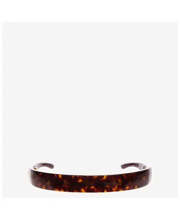 Balenciaga Country Club Side Bb Headband - Havana