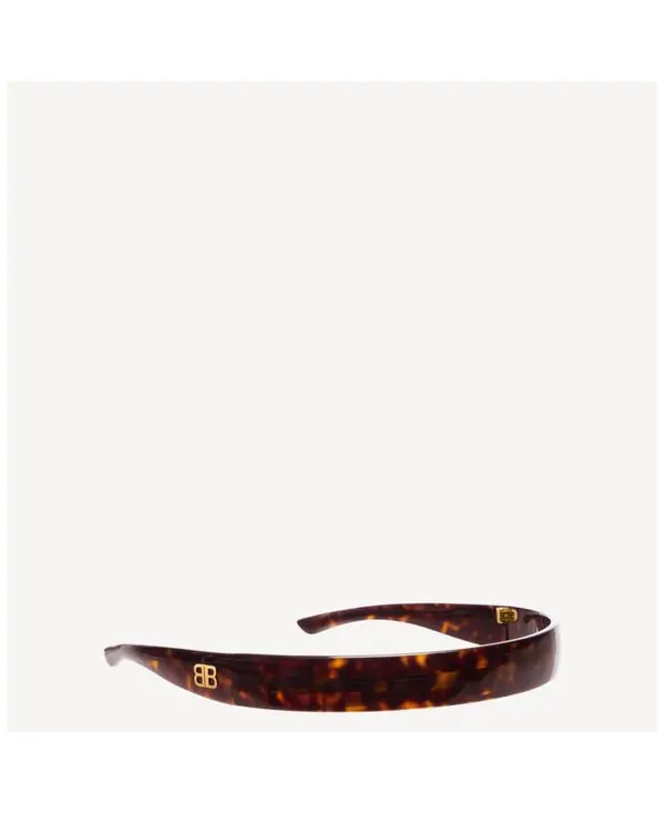 Balenciaga Country Club Side Bb Headband - Havana