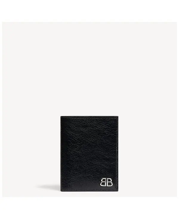 Balenciaga Monaco Vertical Bifold Wallet