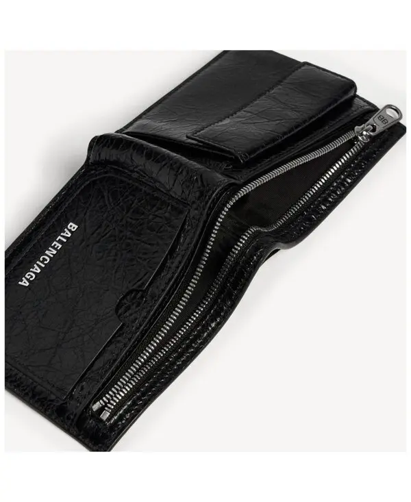 Balenciaga Superbusy Square Folded Wallet