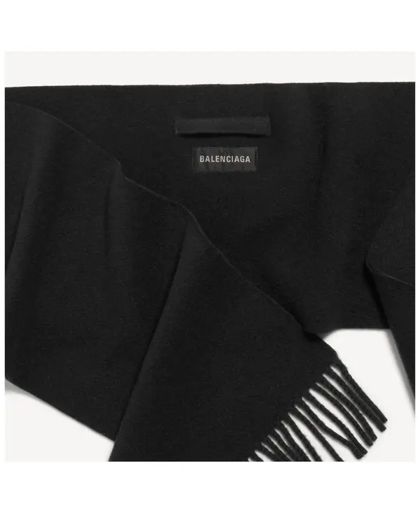 Balenciaga Fringe Scarf
