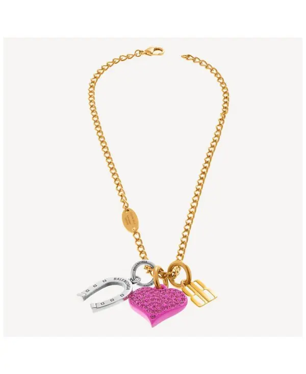 Balenciaga Carousel Horseshoe Collector Necklace