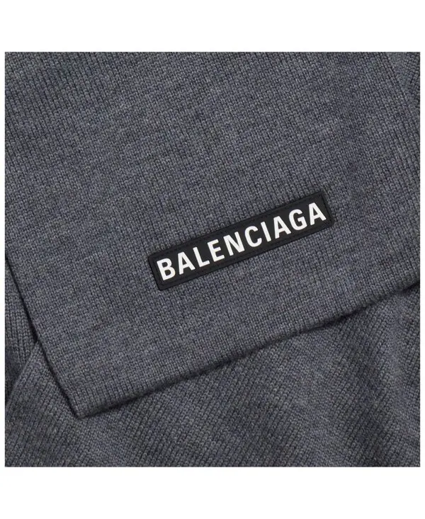 Balenciaga Patch Scarf