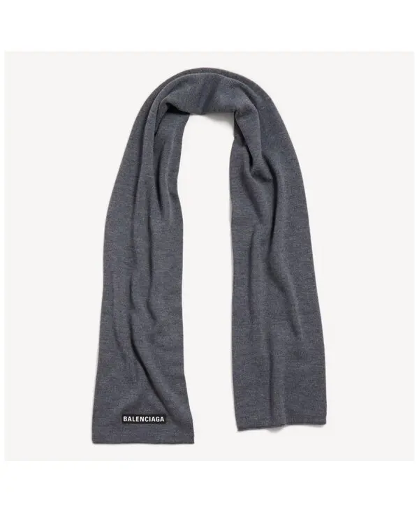 Balenciaga Patch Scarf