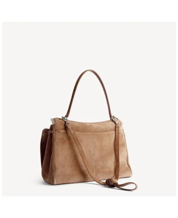 Balenciaga Rodeo Handbag Medium - Noce/white