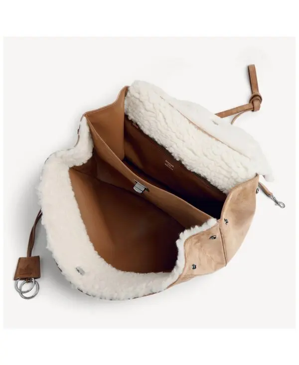 Balenciaga Rodeo Handbag Medium - Noce/white