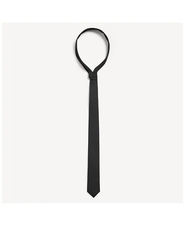 Balenciaga Wool Neck Tie - Black
