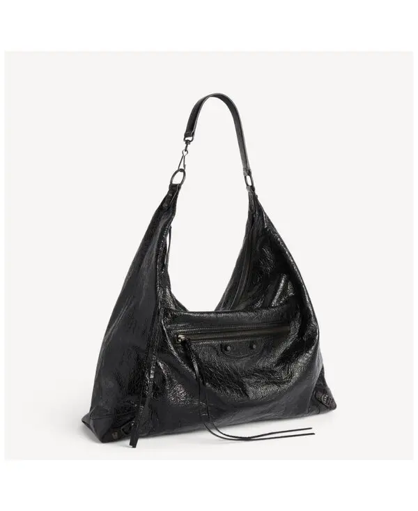 Balenciaga Le City Hobo Bag Large - Black