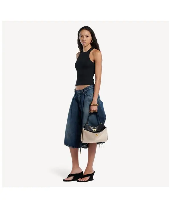 Balenciaga Rodeo Handbag - Beige/black