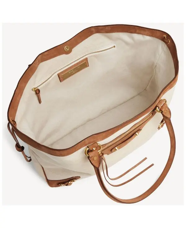 Balenciaga Le City Beach Tote Bag Medium - Beige/camel