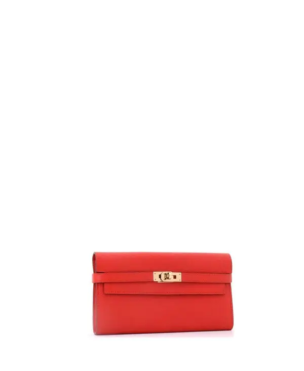Hermès Long Kelly Wallet Chevre Mysore