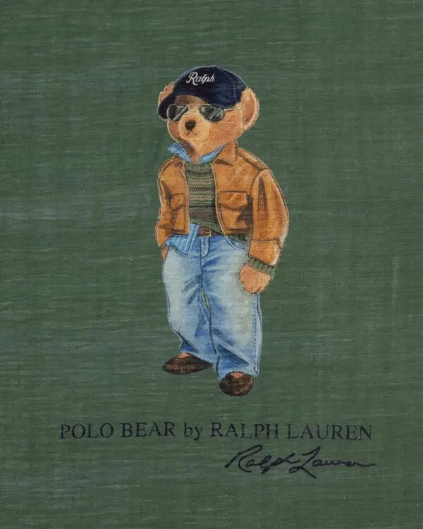 Polo Ralph Lauren Beardana Wool Bandana - Olive Multi