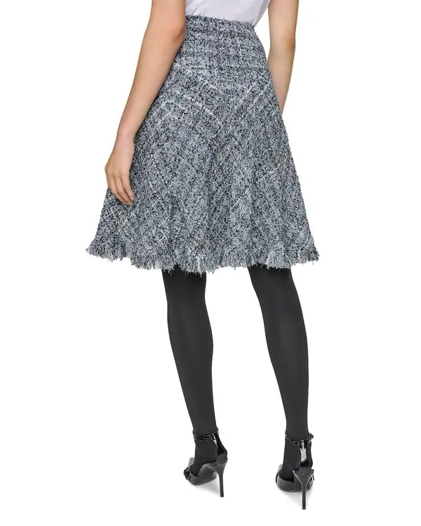 Sonia Rykiel Paris Flared Skirt With Fringe Trim