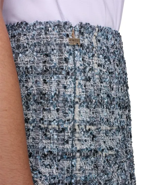 Sonia Rykiel Paris Flared Skirt With Fringe Trim