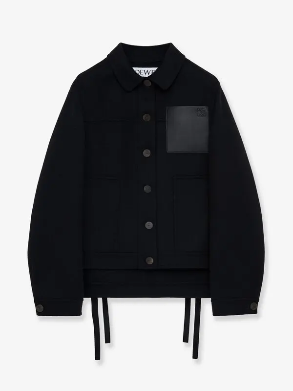 Loewe Workwear Wool And Cashmere Jacket