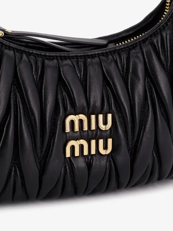 Miu Miu Wander Matelassé Leather Crossbody Bag