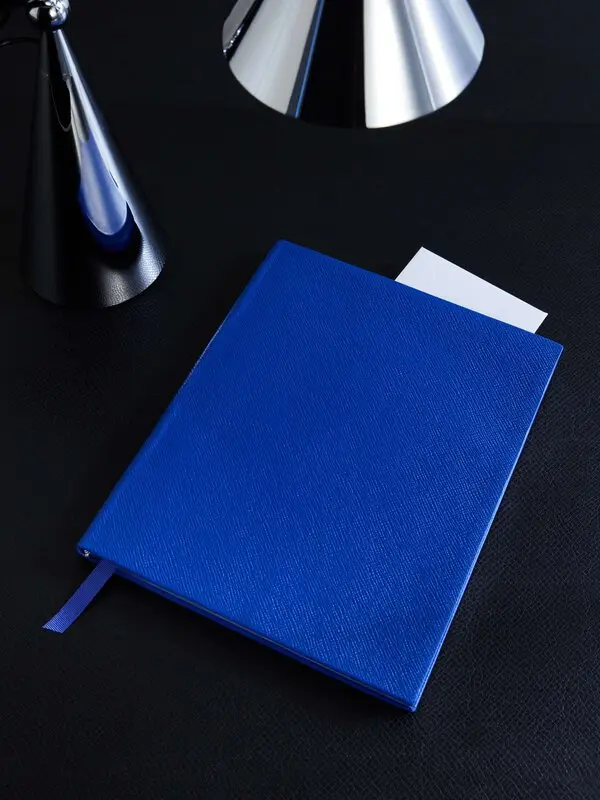 Smythson Portobello Leather Notebook
