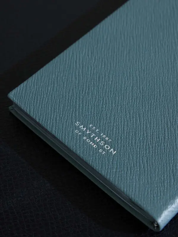 Smythson Chelsea Cross-grain Leather Notebook