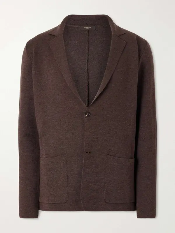 SLOWEAR Merino Wool Blazer