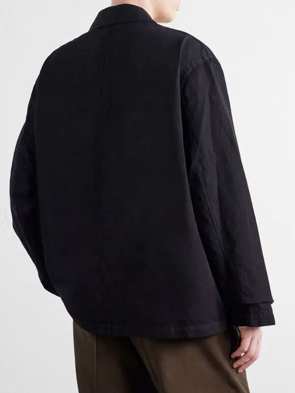 Studio Nicholson Cotton And Linen-blend Twill Blazer