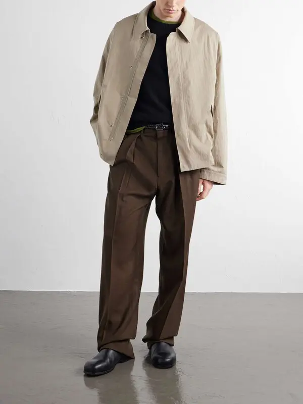 Studio Nicholson Cotton-blend Zip-up Jacket