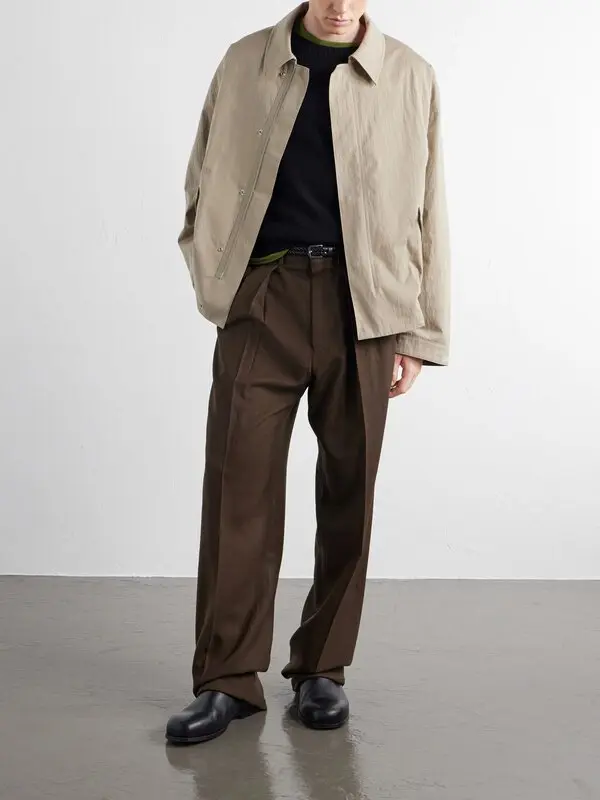 Studio Nicholson Cotton-blend Zip-up Jacket