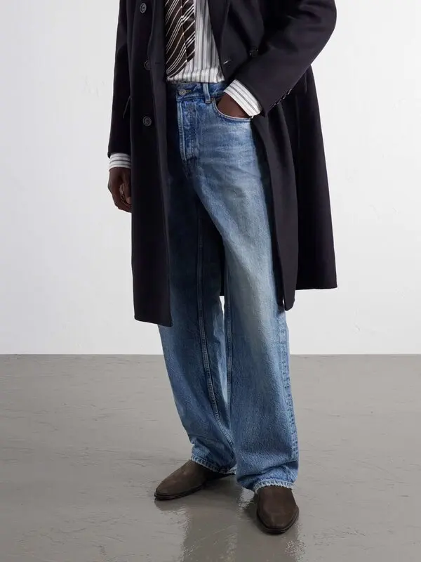 Saint Laurent Aurelien Suede Chelsea Boots